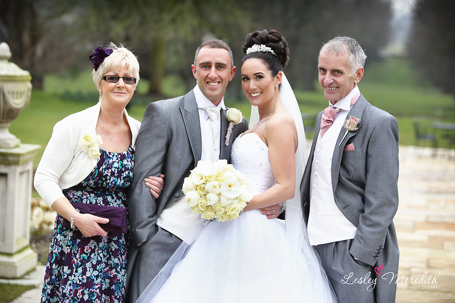 Nikki & Chris Rowton castle - Lesley Meredith Wedding Photography